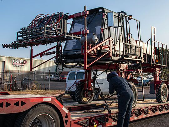 An Oldie but a Goodie: LEE Spider Research Sprayer | LeeAgra, Inc.