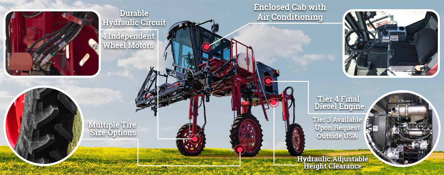 LEE Predator High Clearance Sprayer