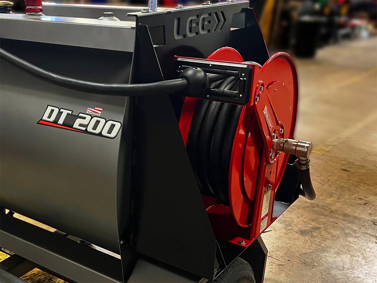 DT 200 with Side Hose Reel Mount
