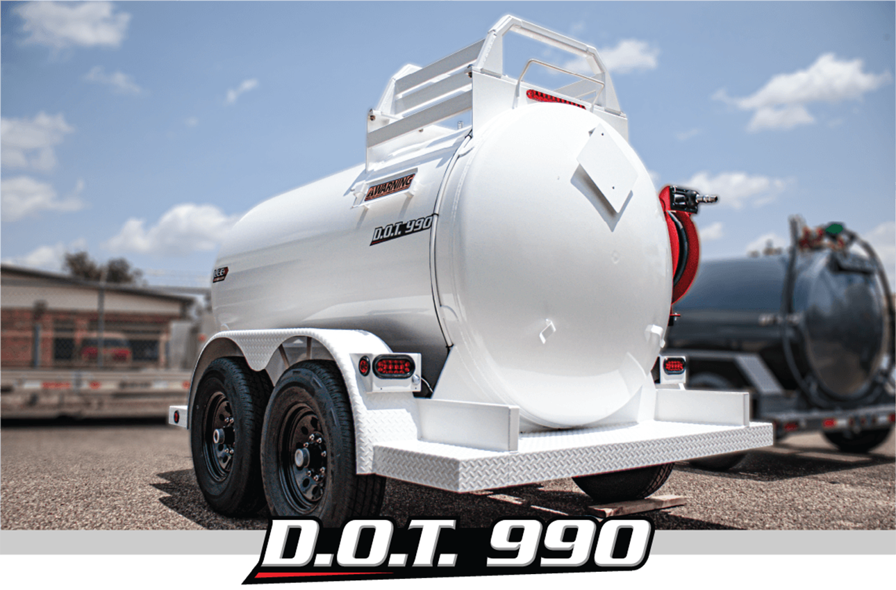 LEE>> D.O.T. 990 Diesel Fuel Transfer Trailer
