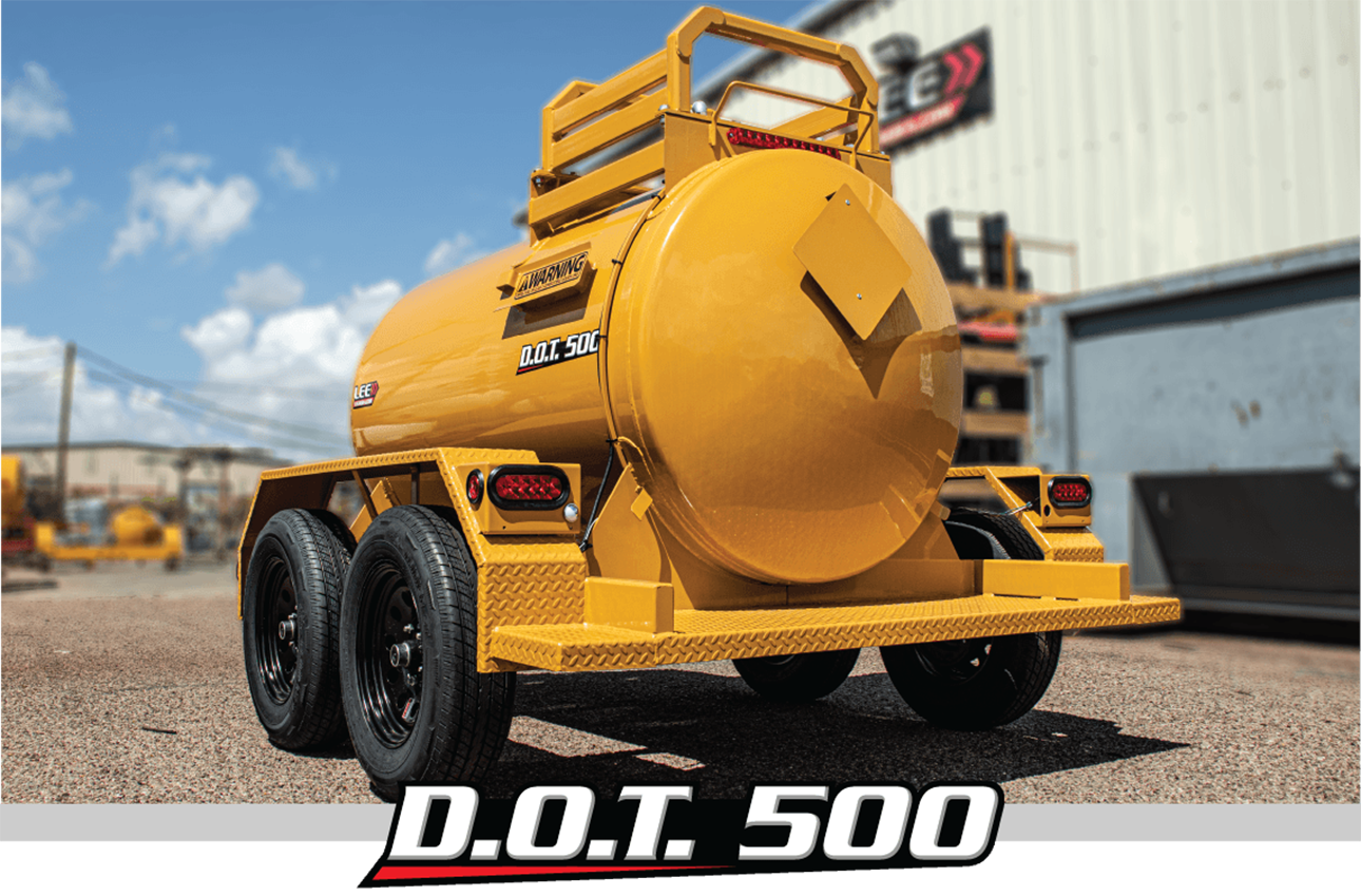 LEE>> D.O.T. 500 Diesel Fuel Transfer Trailer