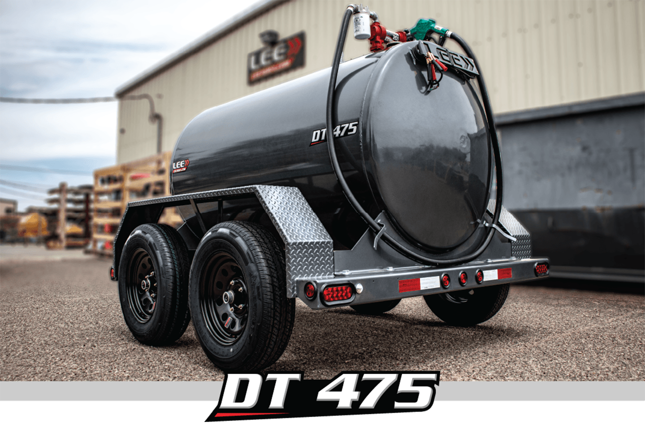 LEE>> DT 475 Diesel Fuel Transfer Trailer