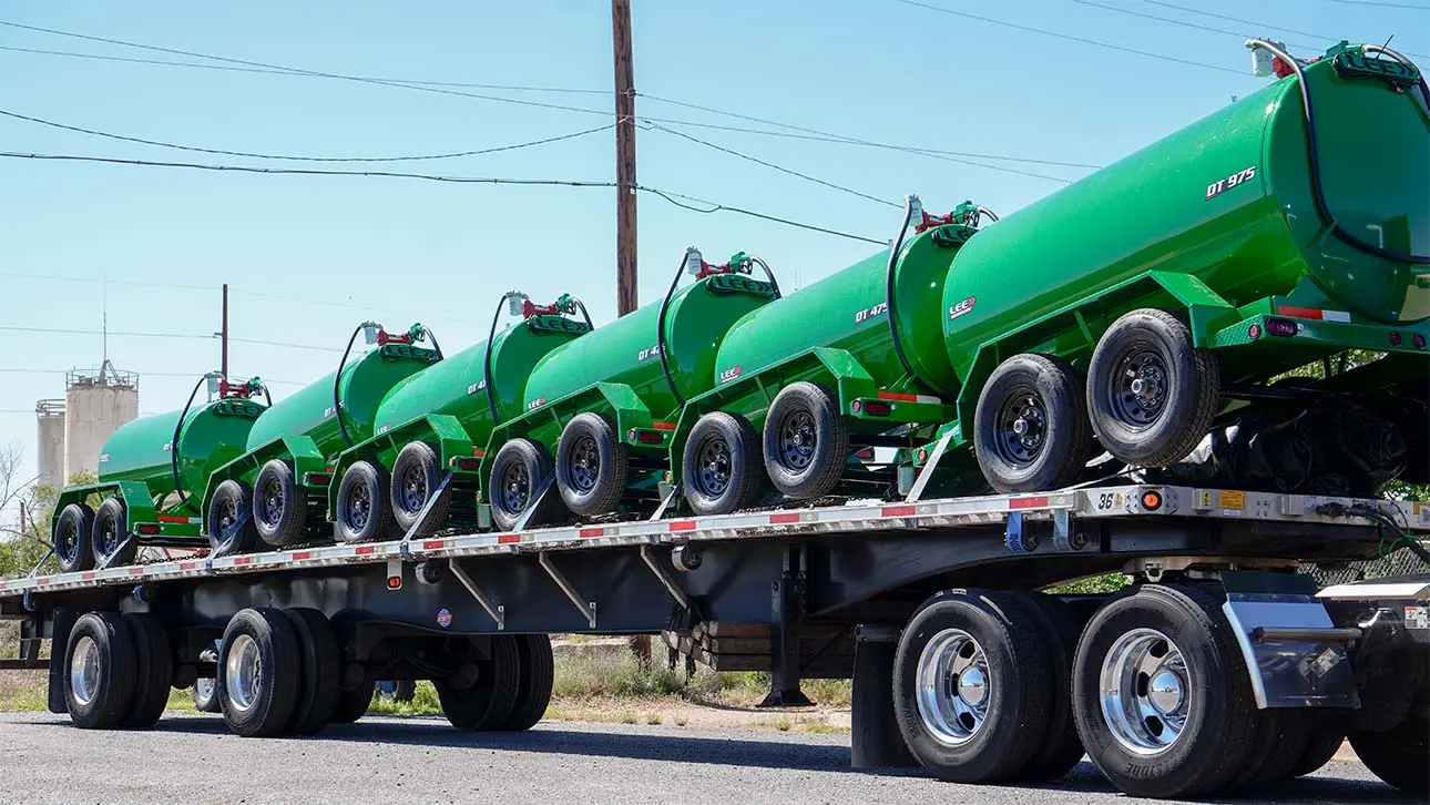 Diesel Fuel Trailers Are Ready to Roll to California